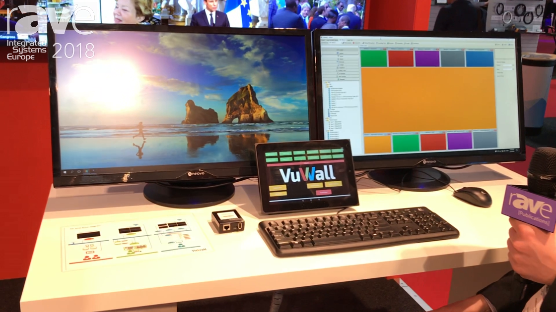 ISE 2018: VuWall Shows Off Its VuStation KVM Personal Solution for Video Walls – rAVe [PUBS]
