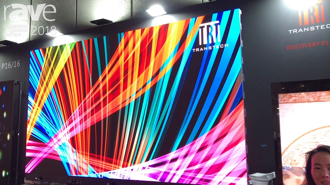 ISE 2018: Transtech LED Presents Discovery P1.58 High Definition LED ...