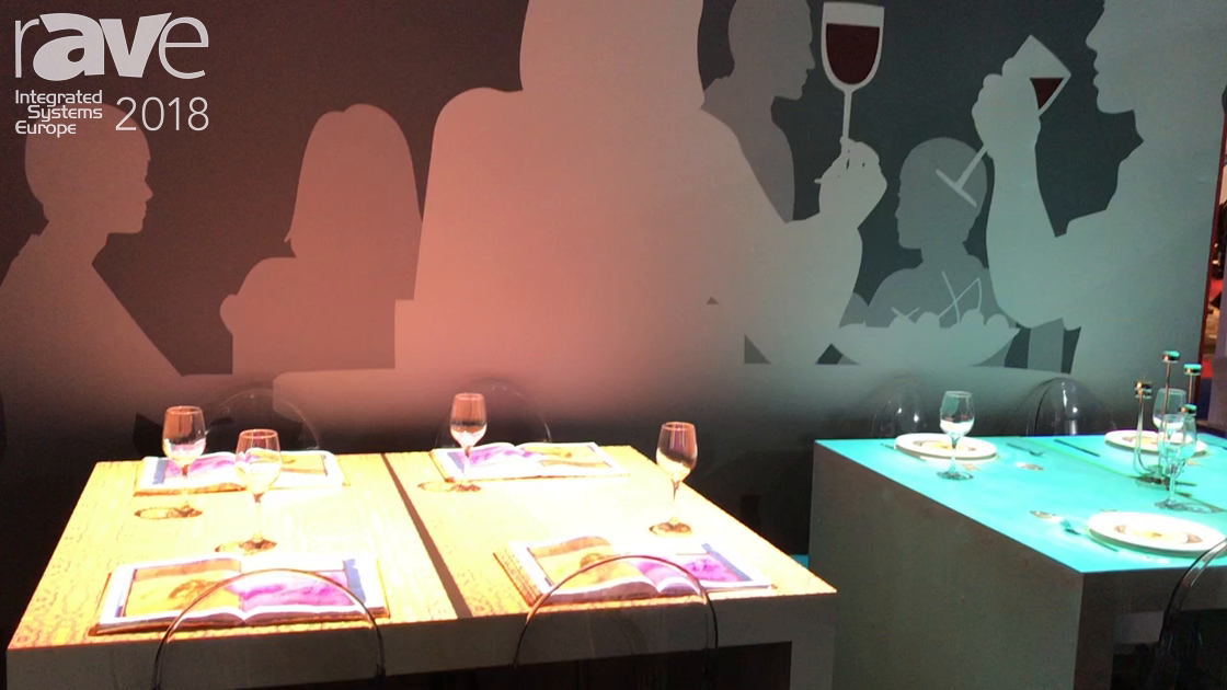 ISE 2018: Optoma Demos Immersive Dining Experience with Four UHZ65 4K ...