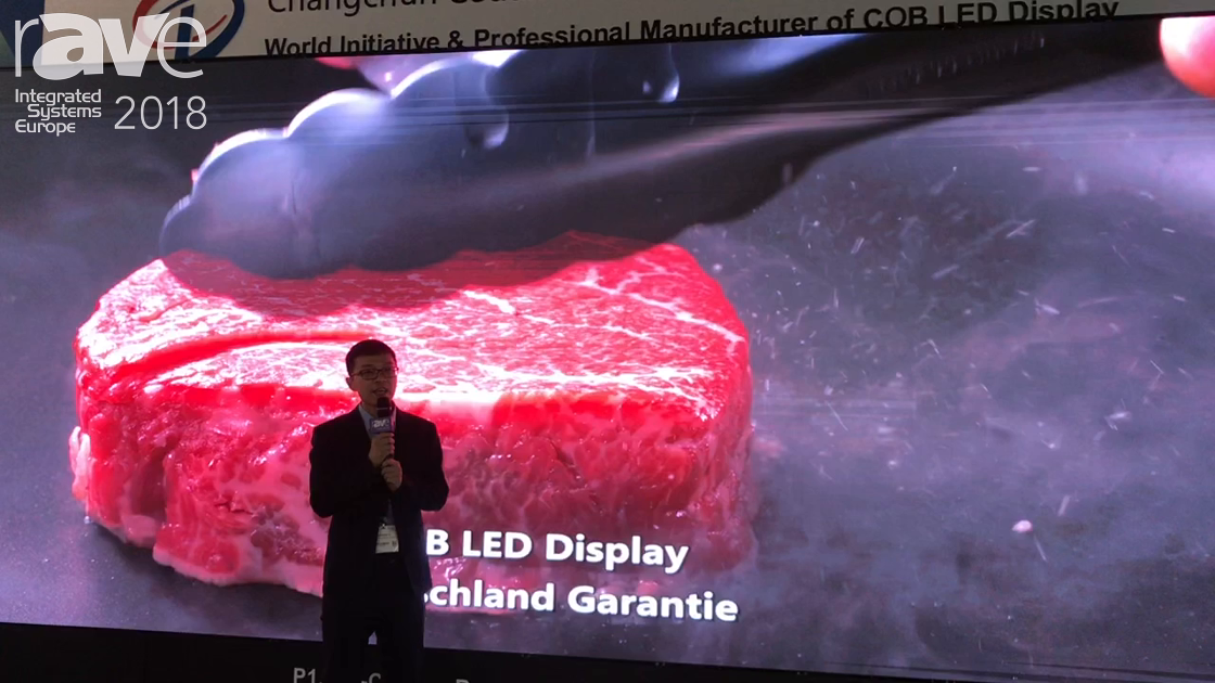 ISE 2018: Cedar Electronics Debuts 4K Chip-on-Board (COB) LED Display – rAVe [PUBS]
