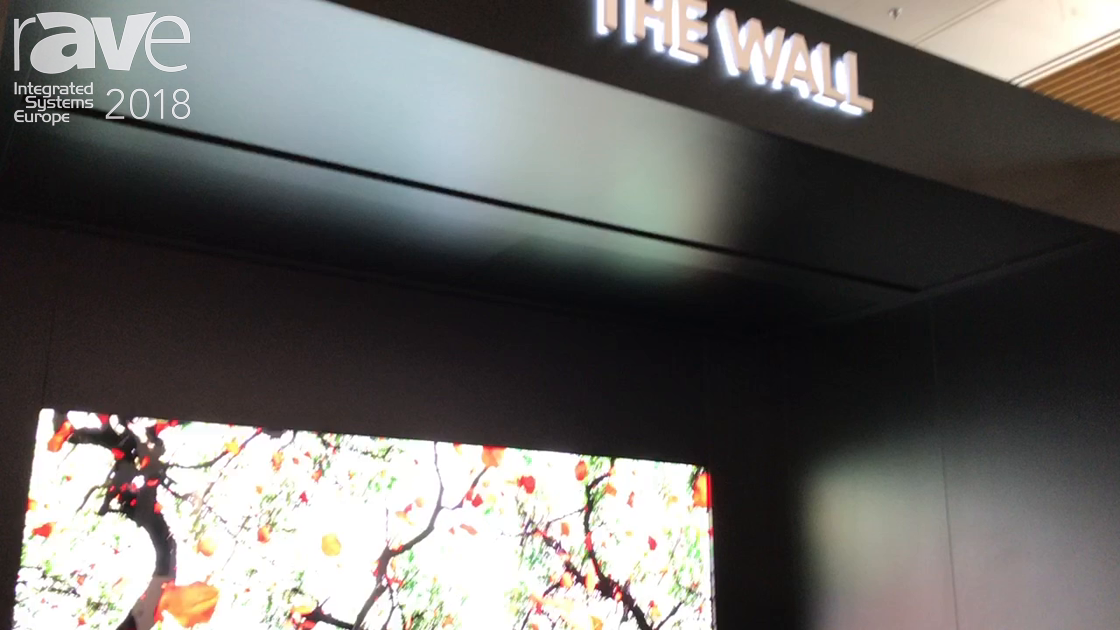 ISE 2018: Samsung Presents The Wall, a 0.84-Pixel Pitch Micro LED Video ...