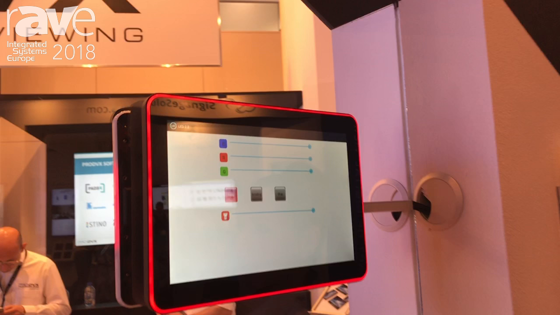 ISE 2018: ProDVX Europe Features Android-Based 10 Inch DSK Display For ...