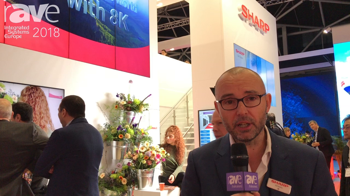 ISE 2018: Sharp Debuts 8K Ecosystem With 8K Camera and 8K Displays ...