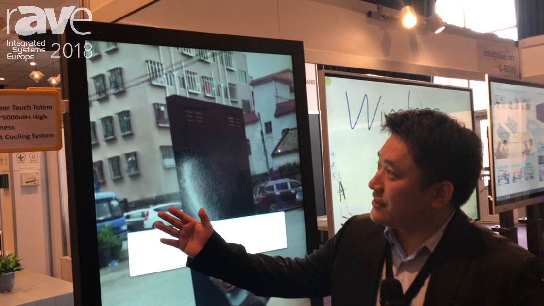 ISE 2018: EKAA Technology Shows Off 3000-nit Outdoor Touchscreen For ...