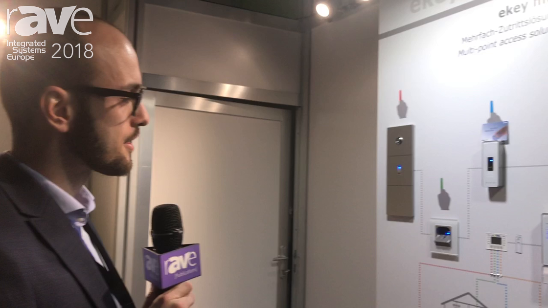 ISE 2018: ekey biometric systems Demos Multi-point Access Solutions ...