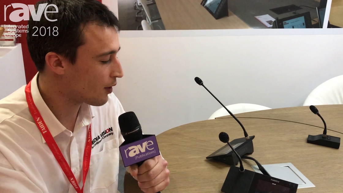ISE 2018: Media Vision Features Wired Microphone with TouchPad for ...