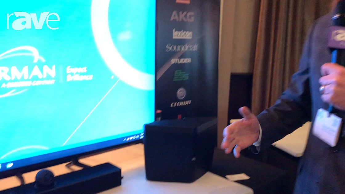 E4 AV Tour: HARMAN Presents AMX Acendo Vibe Conferencing Sound Bar with ...