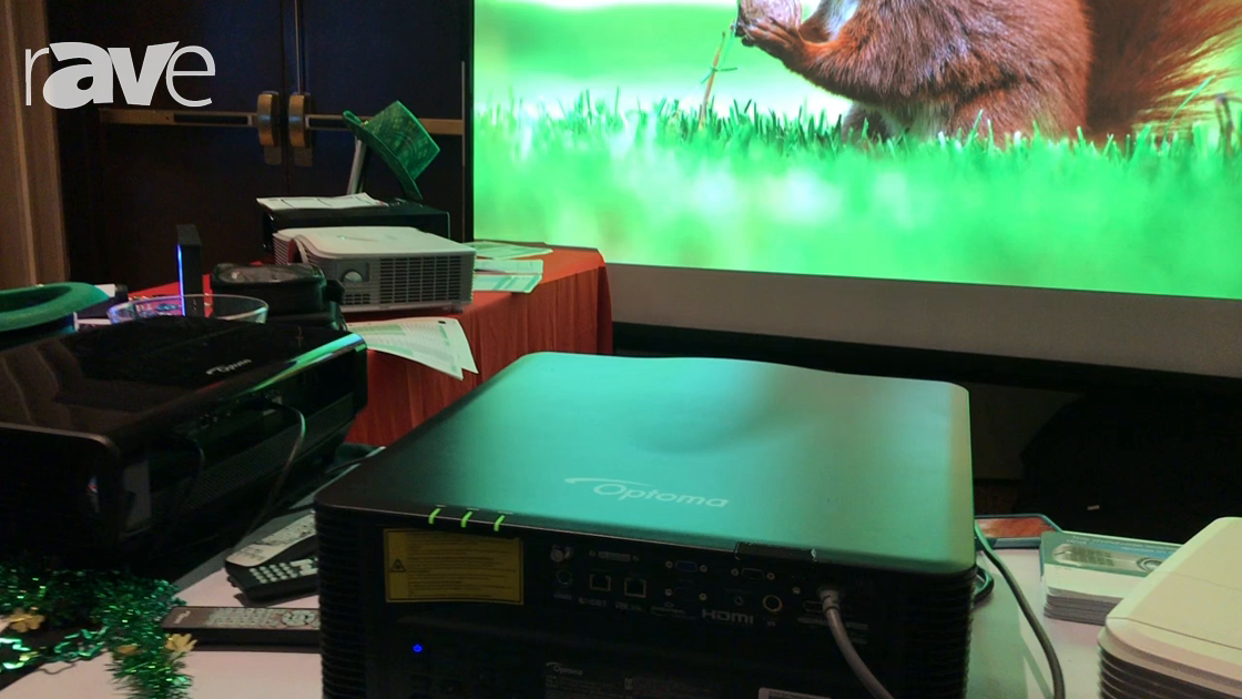 E4 AV Tour: Optoma Features ZU1050 10,000 Lumen Laser Projector With ...