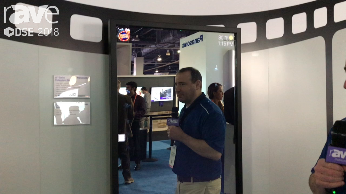 DSE 2018: Panasonic Shows Interactive Mirror, With AF1 Series Display ...
