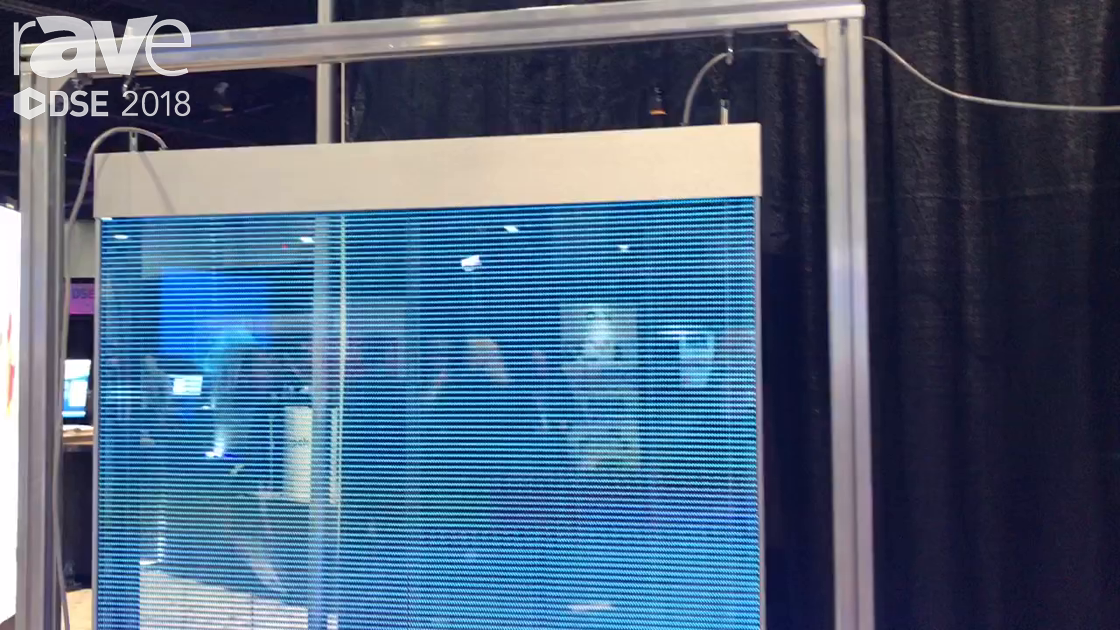 DSE 2018: Hurray Demos Transparent 6,000-Nit LED Display for Digital ...