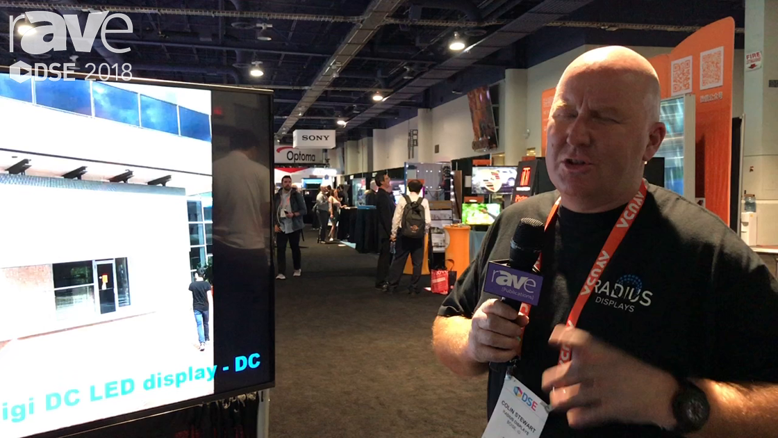 DSE 2018: Radius Displays Demos Custom Digital Displays For Outdoor ...
