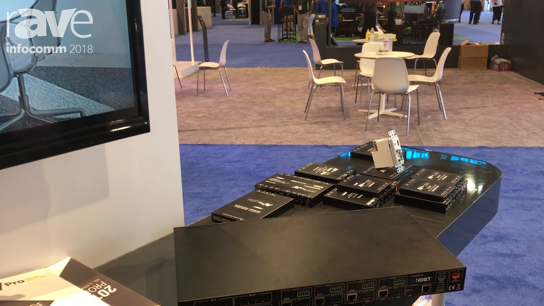 InfoComm 2018: AVProedge Features 4×4 HDBaseT 18 Gig Matrix in HDBaseT ...