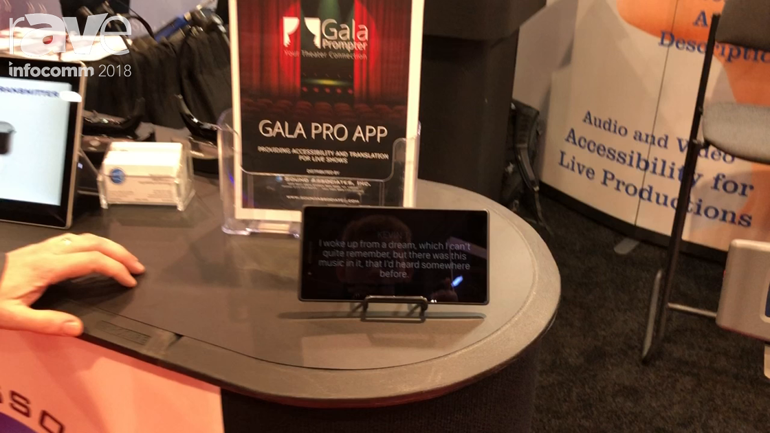 InfoComm 2018: Sound Associates Shows Off Gala Pro App Automated ...