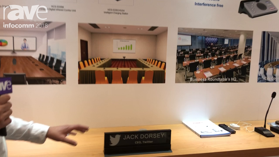 InfoComm 2018: TAIDEN Showcases the 1081 Wireless E-Ink Nameplate ...