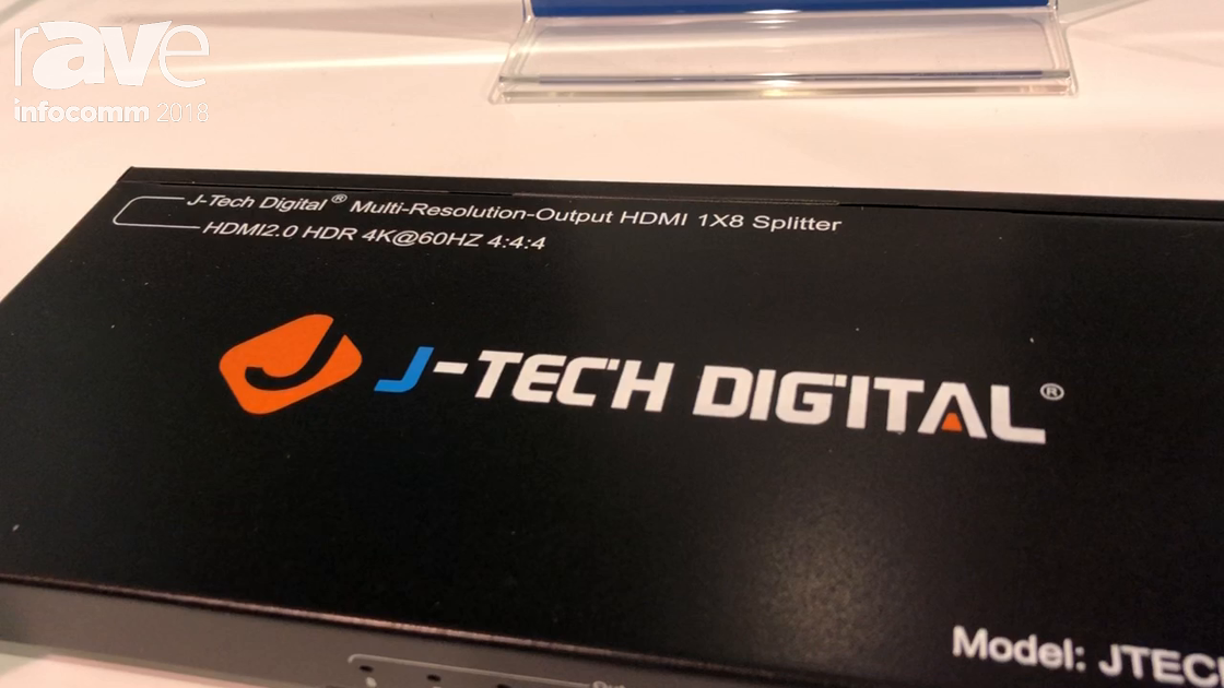 InfoComm 2018: J-Tech Digital Exhibits the JTECH-18GSP18U Multi ...