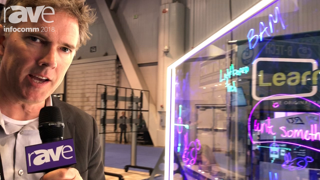 InfoComm 2018: Learning Glass Solutions Demos the LGS66 Learning Glass ...