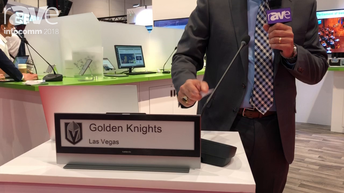 InfoComm 2018: Televic Conference Features Its Dual-Sided, Ultra-Thin E ...