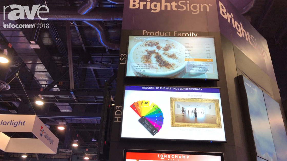 InfoComm 2018: BrightSign Discusses Suite of Players — LS3, HD3, XD4 ...