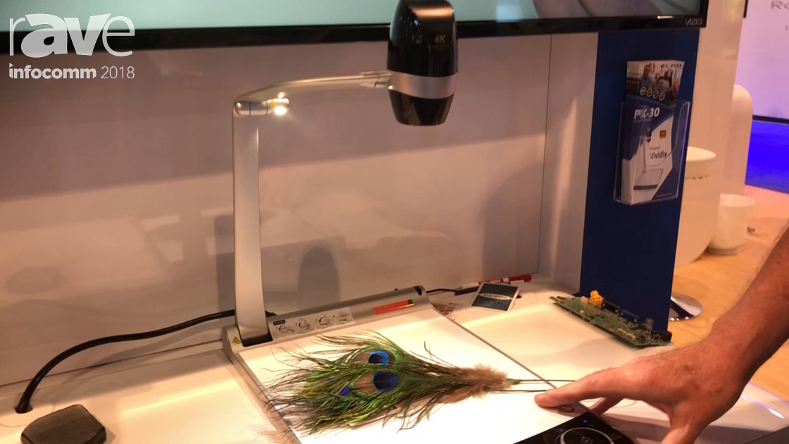 InfoComm 2018: ELMO Intros the PX-30 Visual Presenter Platform Camera ...