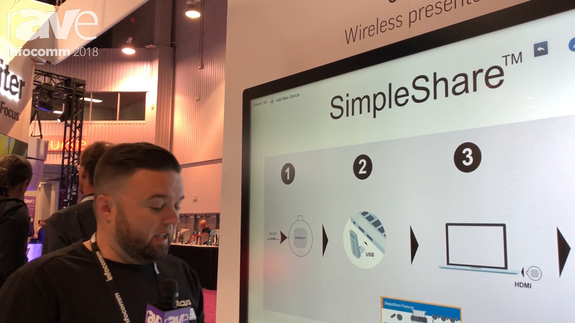 InfoComm 2018: InFocus Introduces Its SimpleShare Wireless Presentation ...