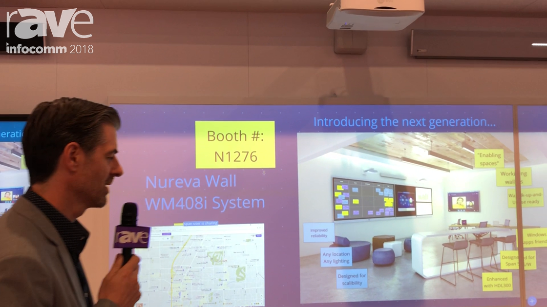 InfoComm 2018: Nureva Exhibits Its Nureva Wall WM408i System – rAVe [PUBS]