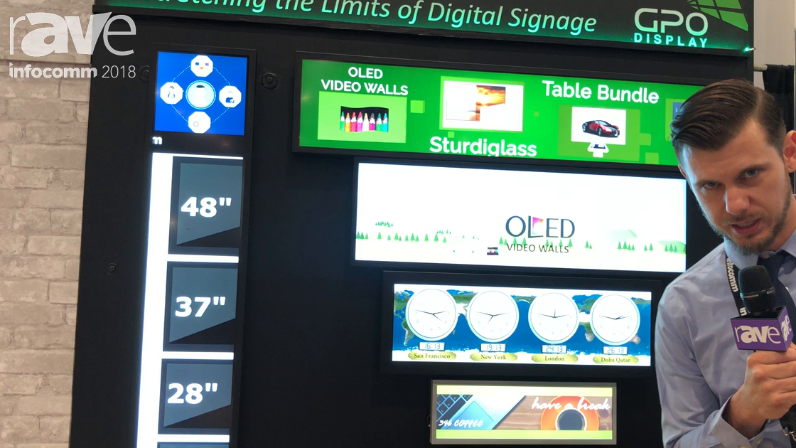 InfoComm 2018: GPO Display Presents Panoramic, or Stretch, LCD Display ...