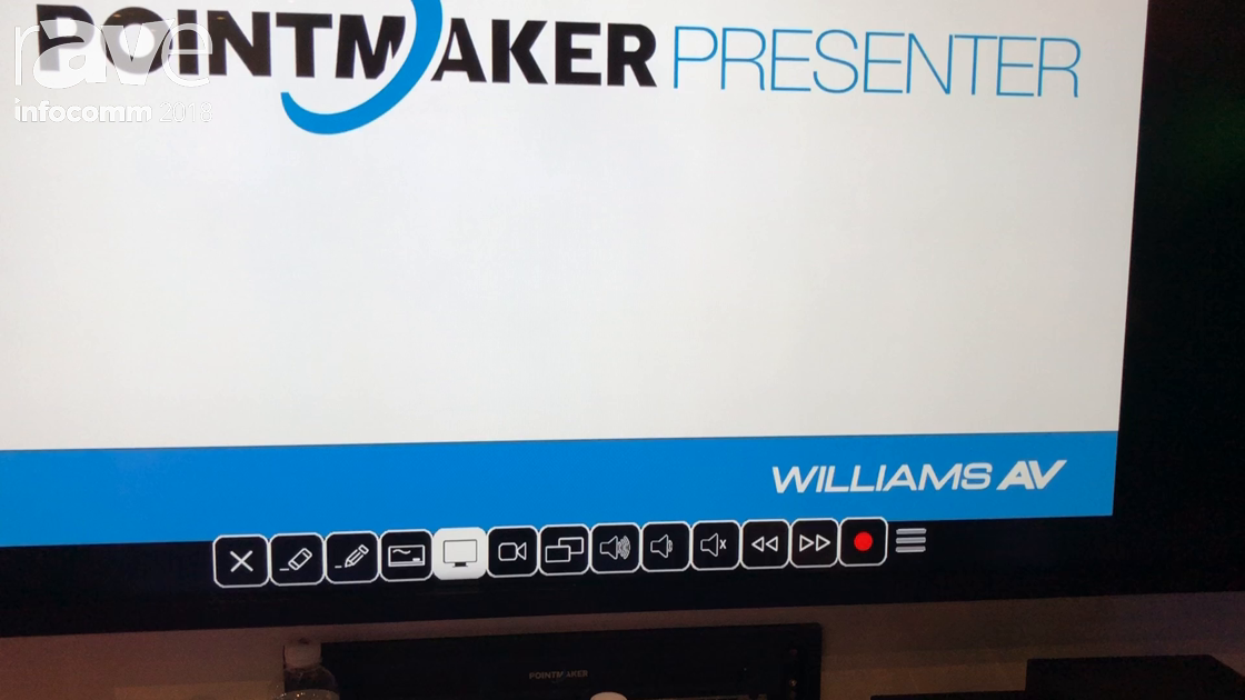 InfoComm 2018: Williams AV Debuts Pointmaker Presenter All-In-One ...