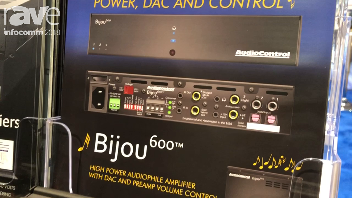 InfoComm 2018: AudioControl Announces Bijou 600 and Rialto 600 Audio ...