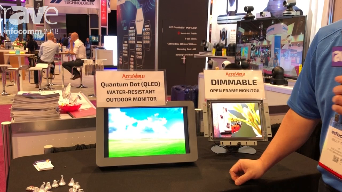 InfoComm 2018: Accuview Highlights Quantum Dot (OLED) Water-Resistant ...