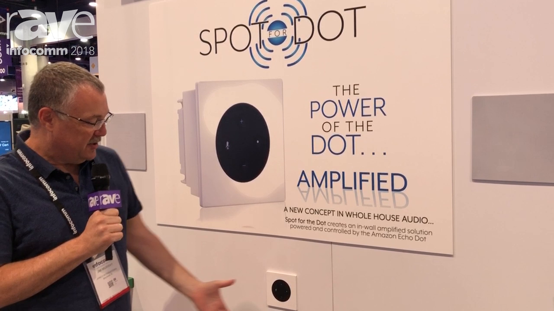 InfoComm 2018: Spot For Dot Shows Off In Wall Amplifier For Amazon Dot ...