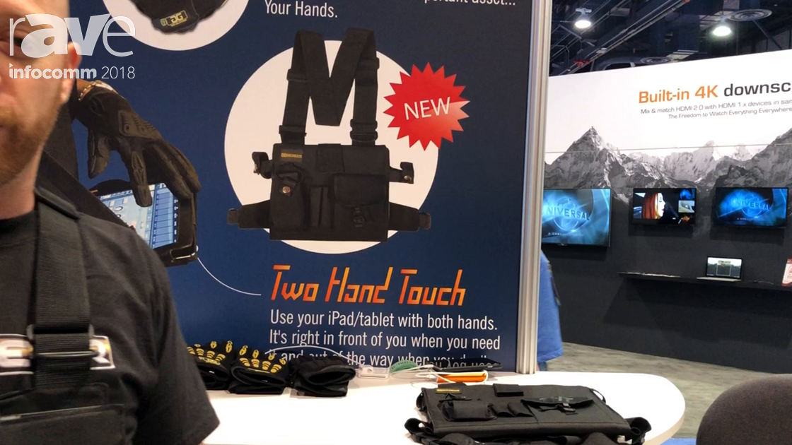 InfoComm 2018: Gig Gear LLC Shows Two Hand Touch, a Wearable iPad and ...