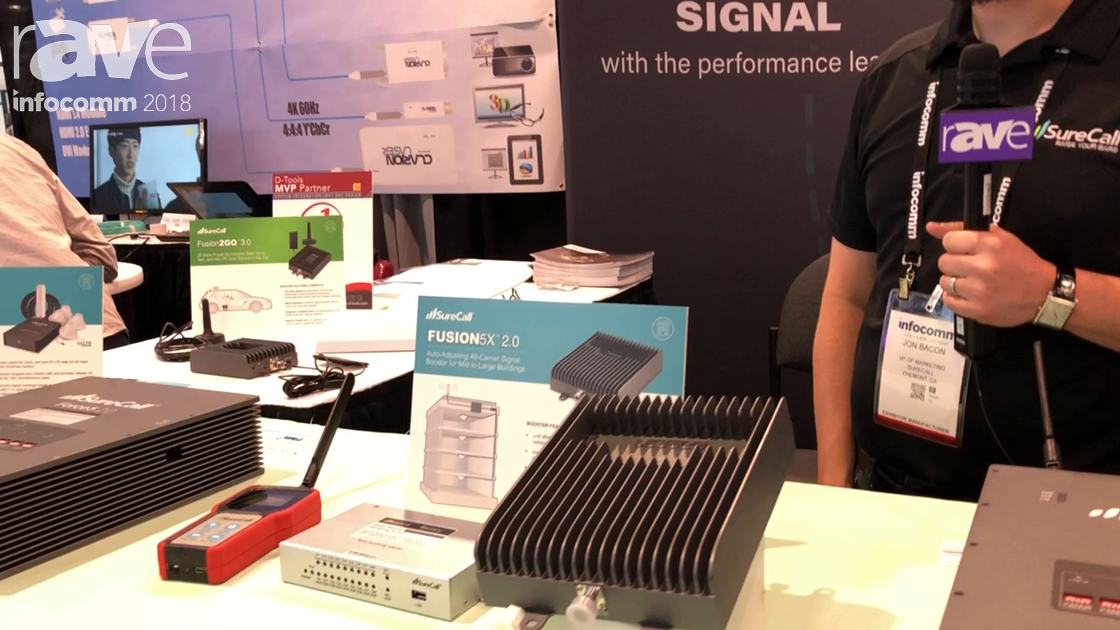 InfoComm 2018: SureCall Features FUSION 5X 2.0 Auto-Adjusting Cell ...