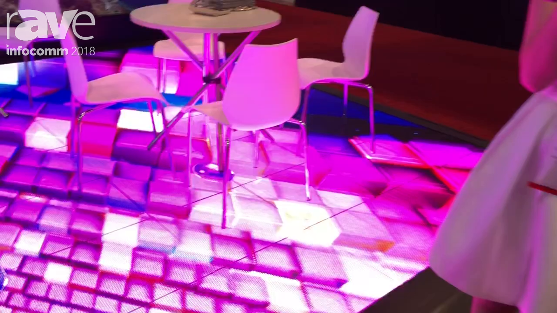 InfoComm 2018: VTEAM Interactive LED Video Floor – rAVe [PUBS]