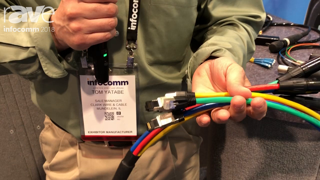 InfoComm 2018: ClarkWire Showcases Its Four-Channel Tactical Cat6 ...