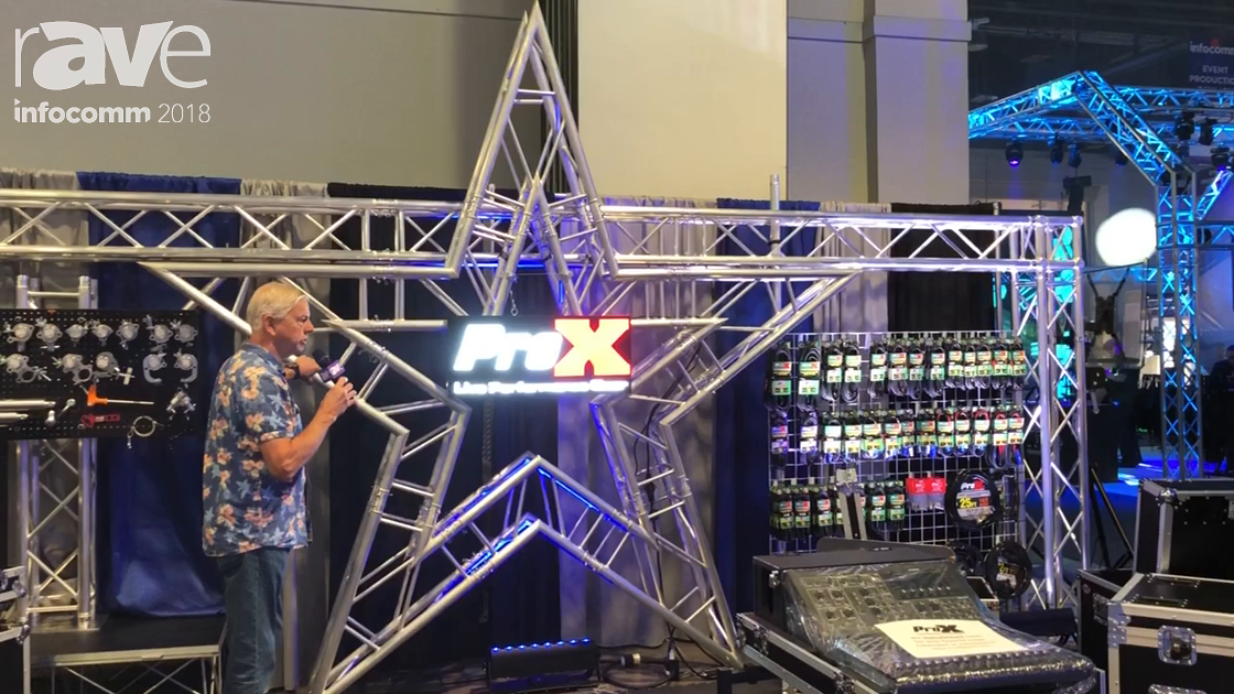 InfoComm 2018: ProX Live Performance Gear Showcases Its Exclusive Truss Star – rAVe [PUBS]