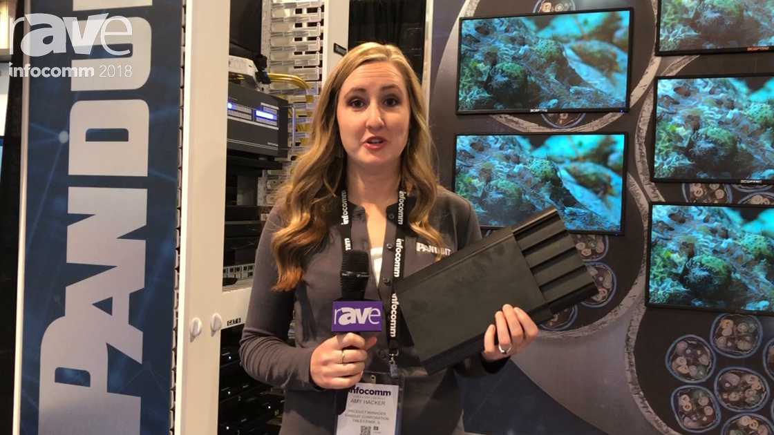 InfoComm 2018: Panduit Features Above Floor Raceway Cable Management ...