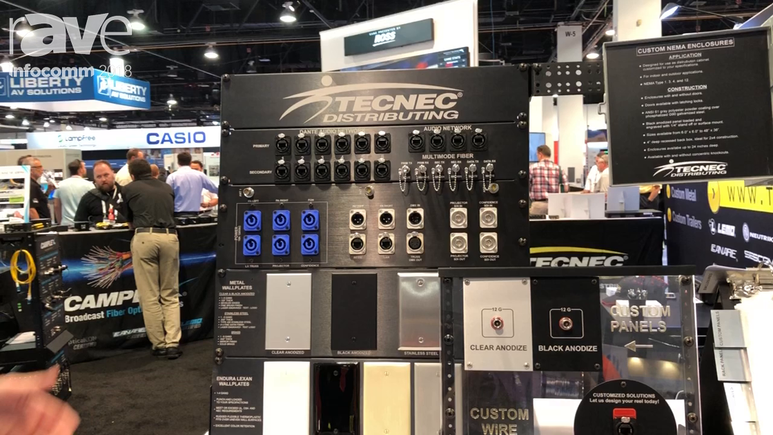 InfoComm 2018: TecNec Distributing Talks About Custom Metal ...