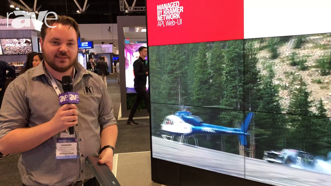 Integrate 2018: Kramer Shows KDS-EN6 for Sending 4K 60 4:2:0 Over ...