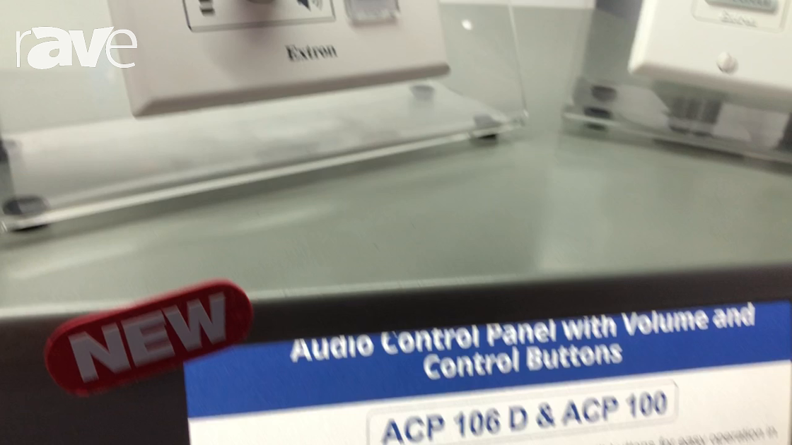 Integrate 2018: Extron Shows Off ACP 106 D & ACP 100 Audio Control ...