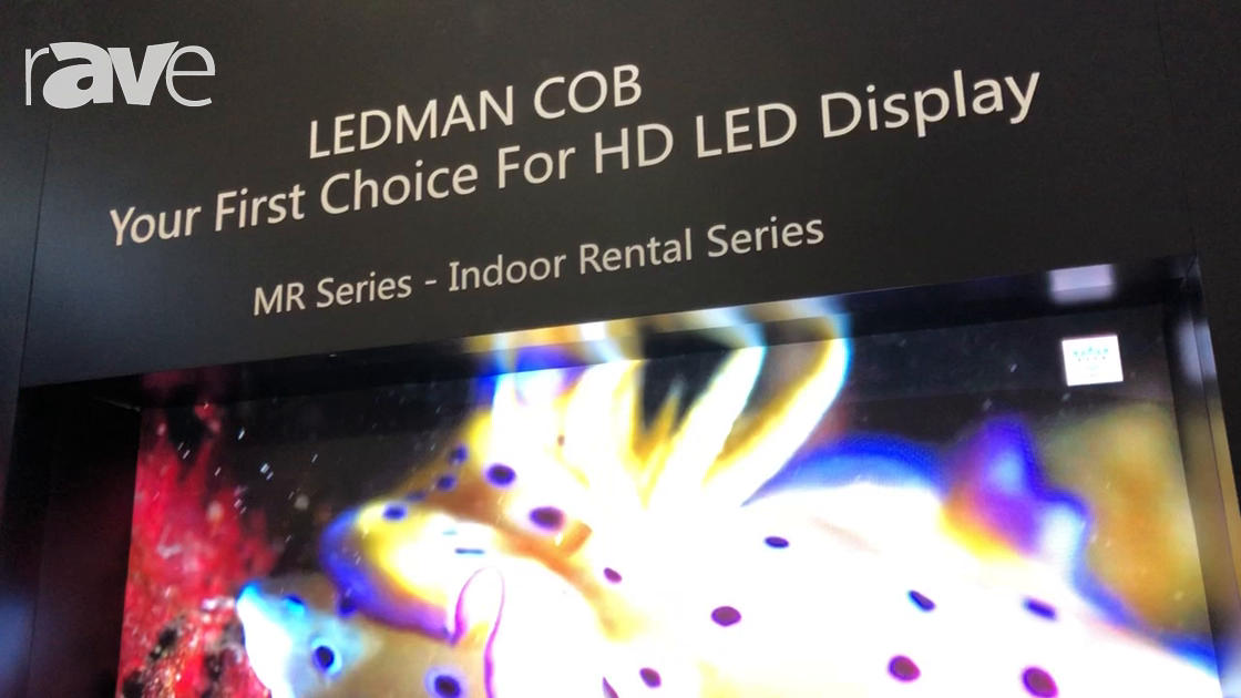 Integrate 2018: Ledman Discusses MR COB LED Display Series for Rental ...