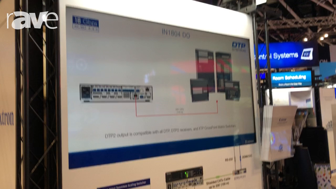 Integrate 2018: Extron Exhibits IN1808 Presentation Switcher – rAVe [PUBS]