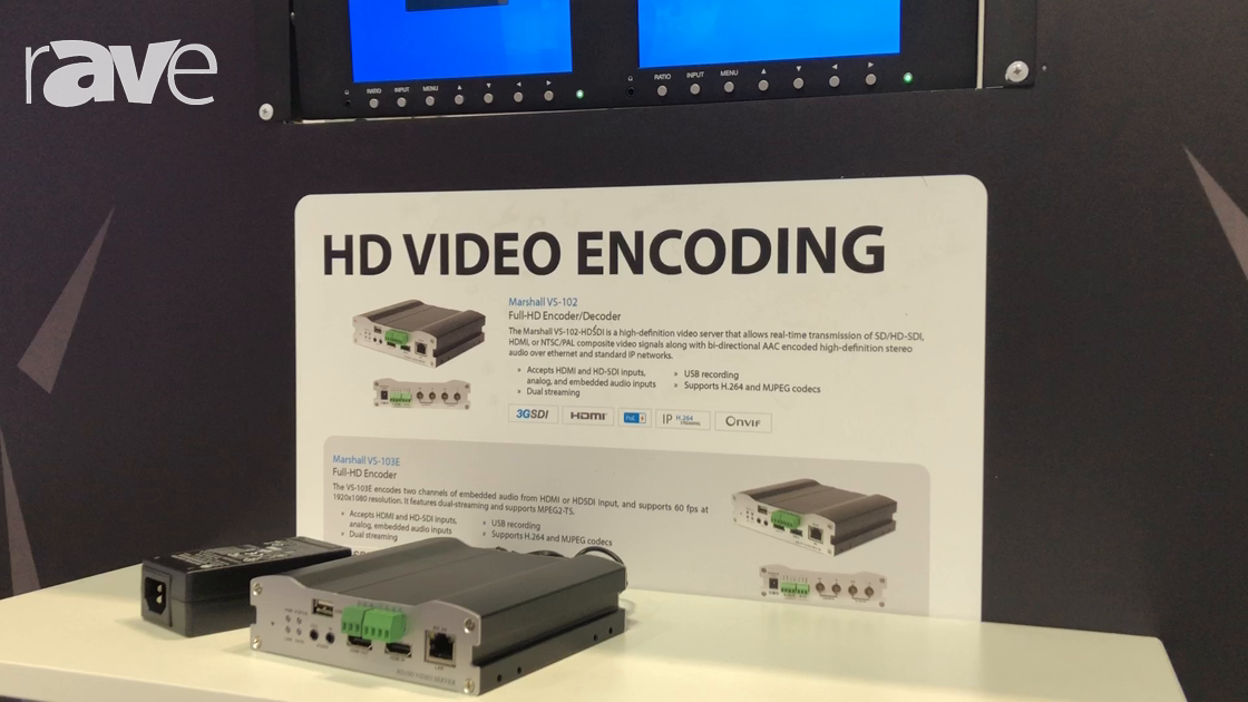 Integrate 2018: Marshall Electronics Shows VS-102, VS-102 HDI IPTV Range at Corsair Solutions ...
