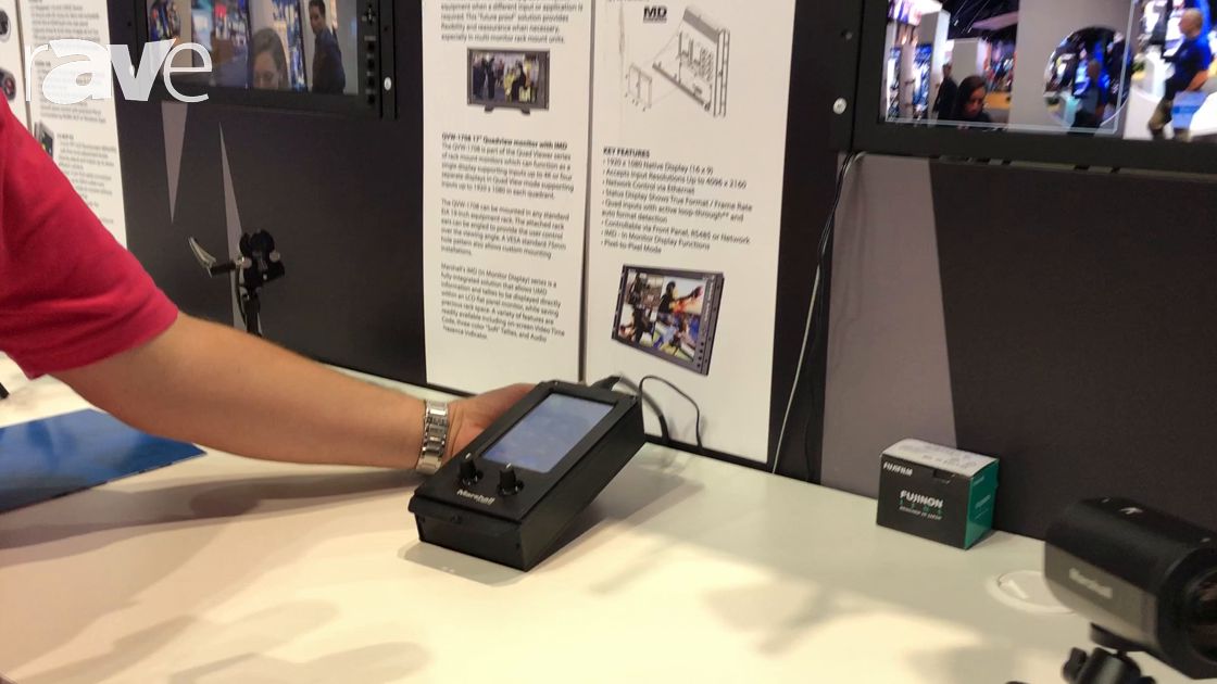 Integrate 2018: Marshall Electronics’ CV-RCP-V2 Touch Screen Camera ...