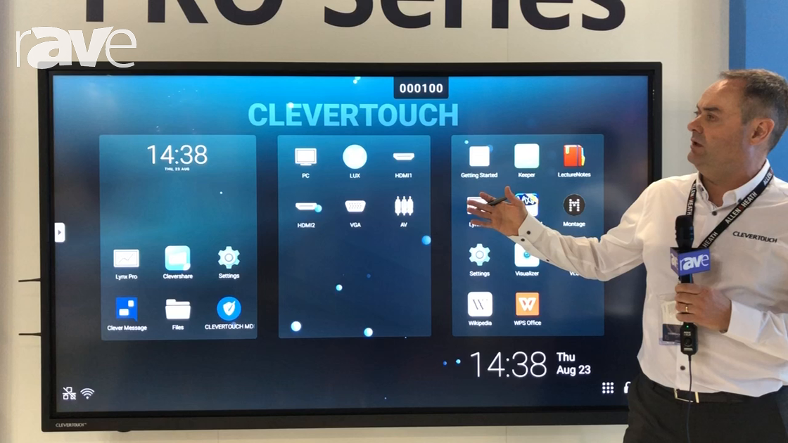 Integrate 2018: Clevertouch Launches E-Cap Touch Technology in ANZ ...