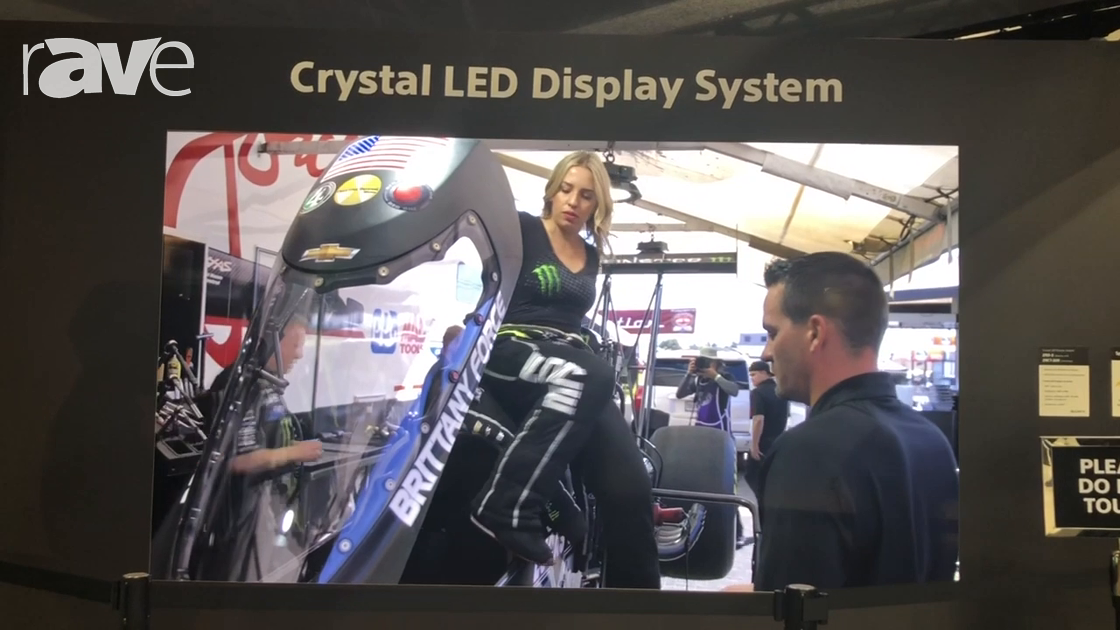 Integrate 2018: Sony Electronics Exhibits Crystal LED Display System ...