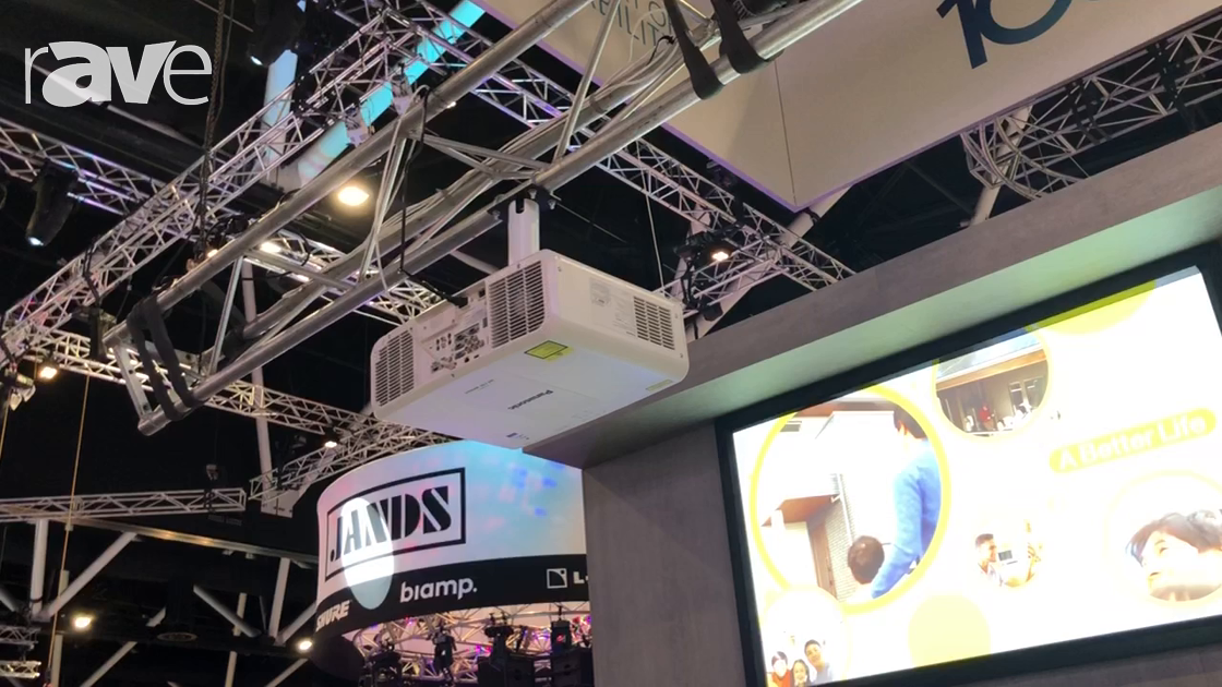 Integrate 2018: Panasonic Exhibits MZ770 Laser LCD Projector – rAVe [PUBS]