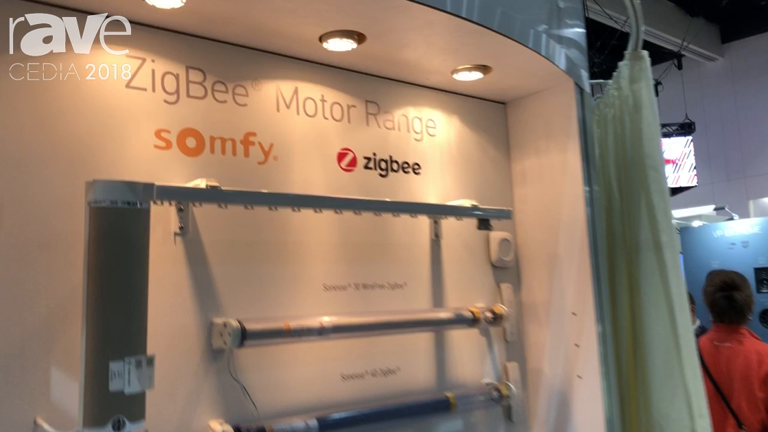 CEDIA 2018: Somfy Systems Intros Its ZigBee 3.0 Motor Range – rAVe [PUBS]