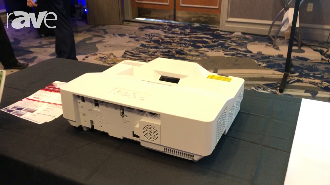 E4 AV Tour: Hitachi Highlights Its LP-AW4001 Ultra Short-Throw ...