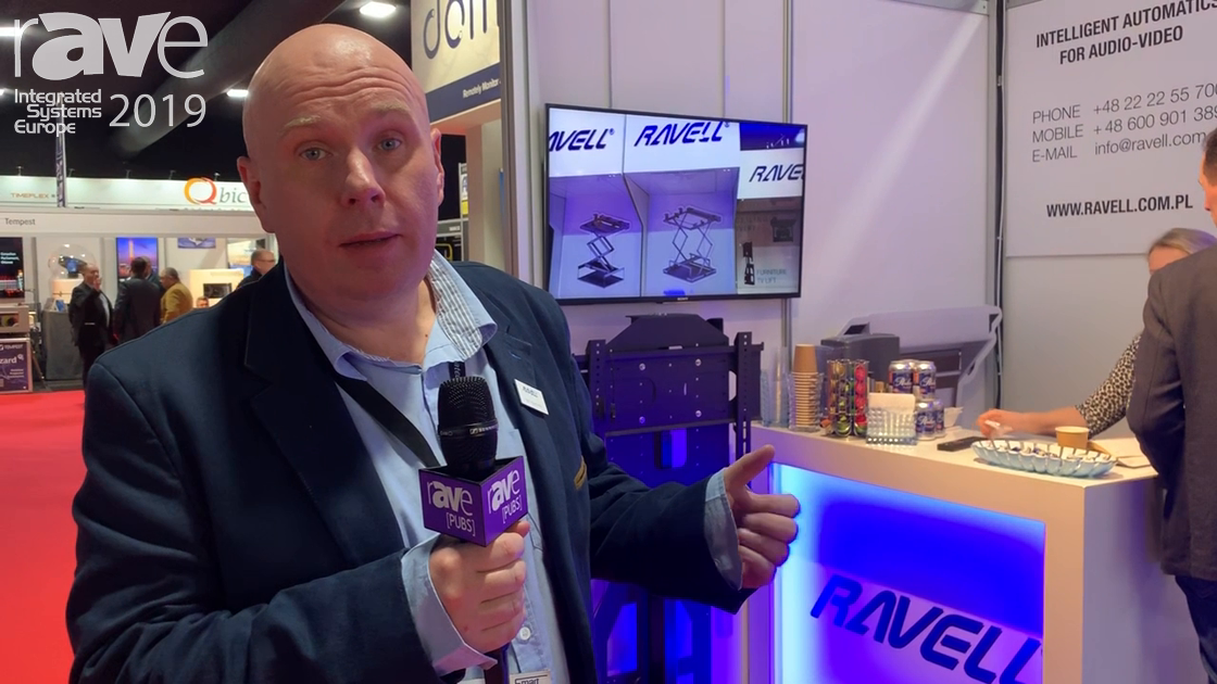 ISE 2019: Ravell Demos Hidden Projector Mounting Systems – rAVe [PUBS]