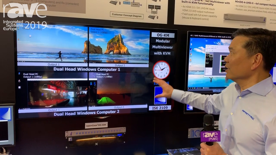 ISE 2019: Apantac Talks About KVM Multiviewer Built On OpenGear – rAVe ...